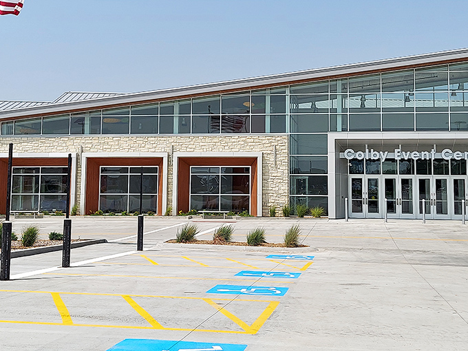 The modern Colby Event Center hosts everything from concerts to community gatherings, proving small-town living doesn't mean small-time entertainment.