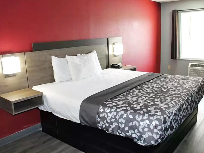 Clean, comfortable lodging that won't drain your wallet or require a second mortgage to afford a night's rest.