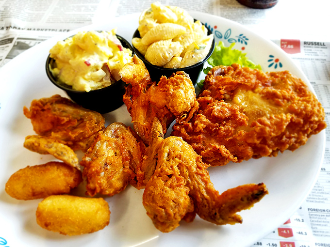 A soft shell crab platter with all the fixings&mdash;proof that sometimes the best things in life require both hands and extra napkins.