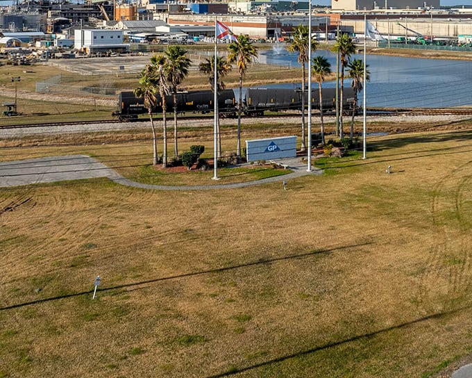 Industrial heritage meets natural beauty along Palatka's waterfront, where working boats and pleasure craft share the mighty St. Johns.