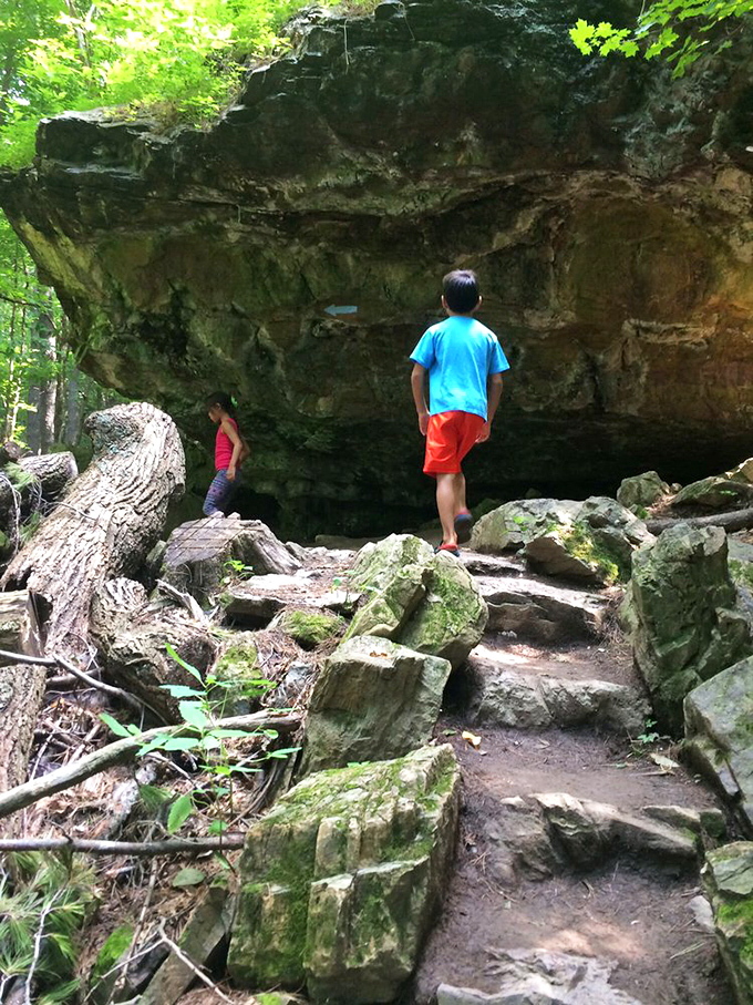 Nature's own geological museum, where kids can explore rock formations more interesting than any video game.