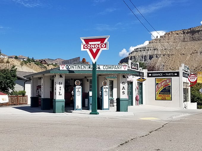 This isn't just a gas station &ndash; it's a perfectly preserved slice of Americana where you half-expect a bow-tied attendant to check your oil.