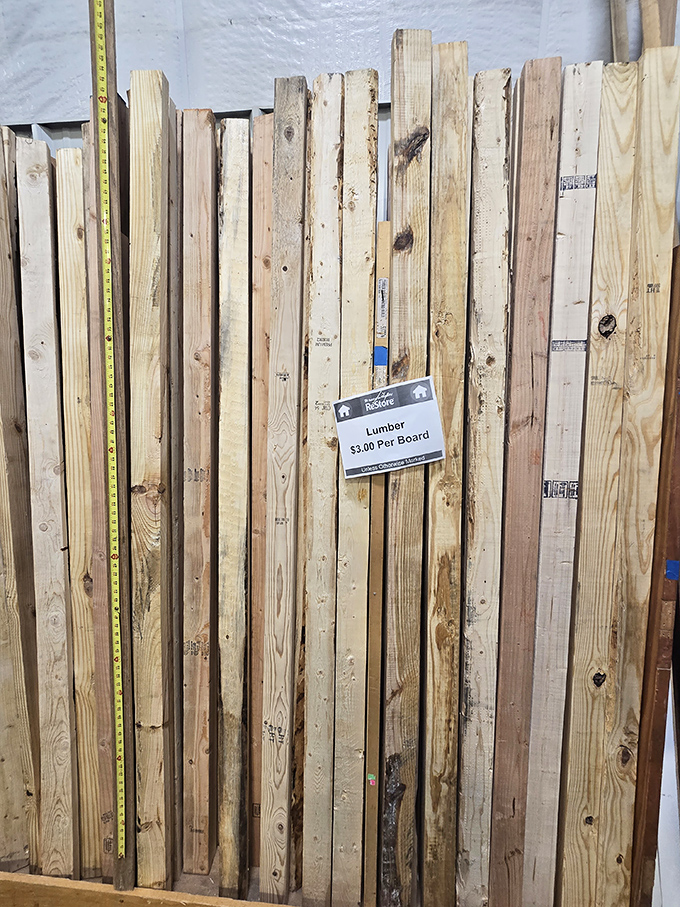 Lumber at $3 per board? That's not just wood&mdash;it's possibility standing at attention, waiting for your next brilliant weekend project.