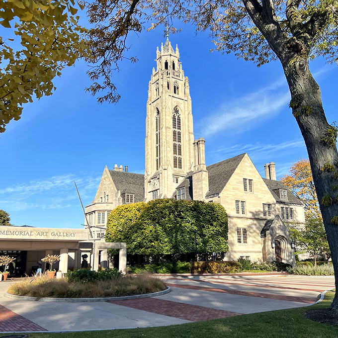 The Memorial Art Gallery's tower reaches skyward like a beacon for culture seekers, housing treasures that rival many big-city museums.