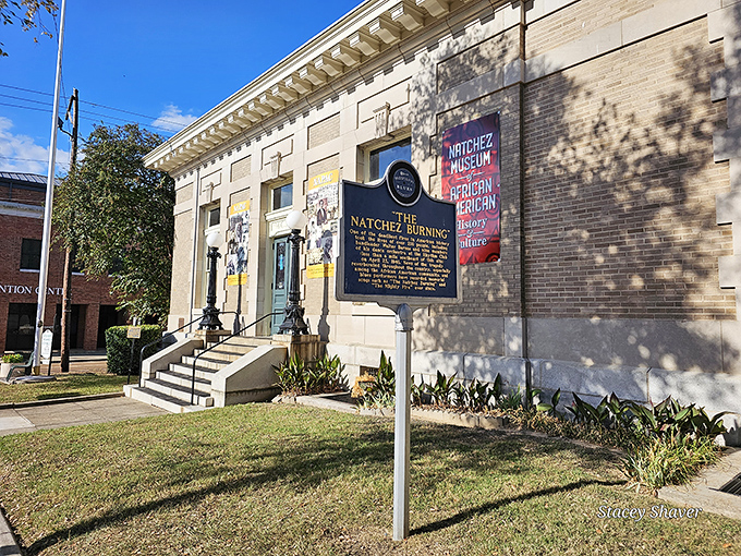 The Natchez Museum celebrates African American culture and contributions in a building as solid and dignified as the history it preserves.