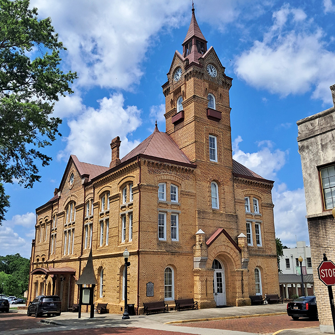 The Opera House stands as Newberry's crown jewel, its clock tower keeping watch over downtown. Time seems to move differently when you're admiring architecture this grand.