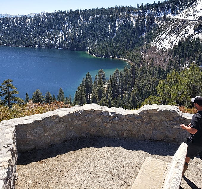 The overlook where every visitor becomes a photographer, and honestly, who can blame them with views like this?