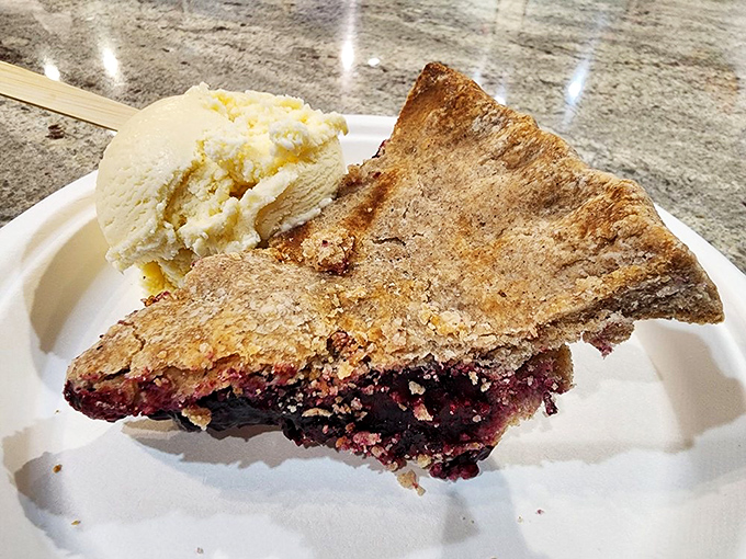 Pie &agrave; la mode elevated to art form&mdash;where the ice cream isn't just a sidekick but an equal partner in this sweet duet.