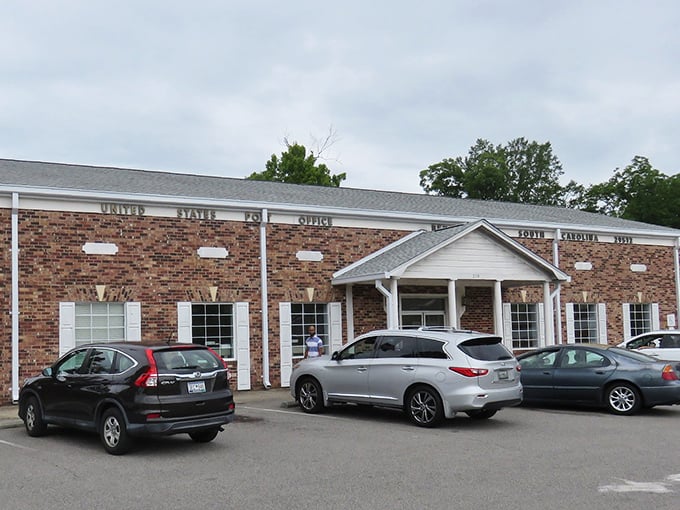 The post office: where locals still exchange actual conversations while waiting in line instead of staring at their phones.