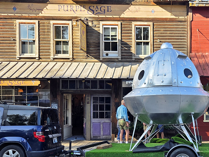 Even the storefronts look like they're posing for postcards, which is convenient since you'll want to photograph absolutely everything here.