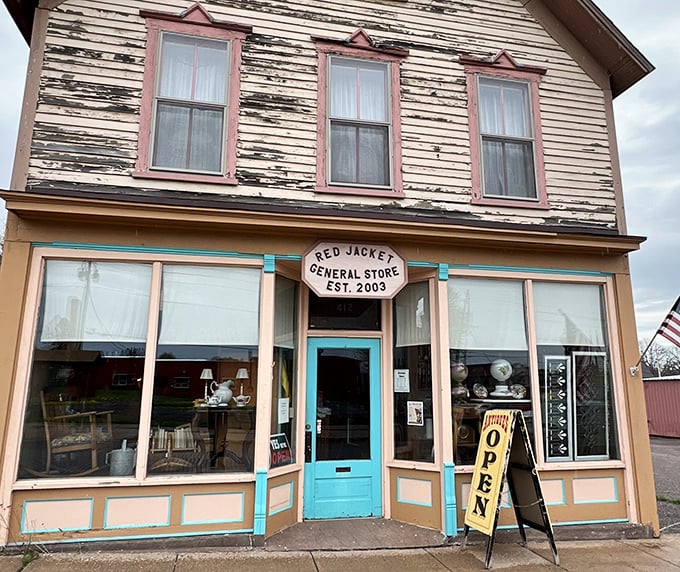 Red Jacket General Store maintains that authentic small-town charm where neighbors still know your coffee preferences.