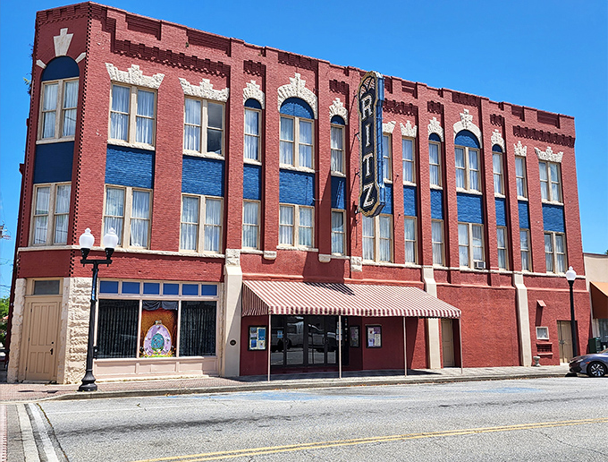 The Historic Ritz Theatre—where culture meets affordability and nobody minds if you bring your own candy in your purse.