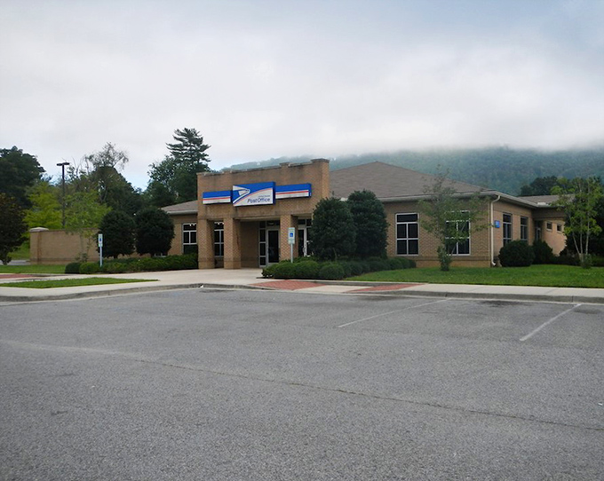 Even the post office in LaFollette sits against a backdrop of misty mountains &ndash; sending postcards home just got a scenic upgrade.