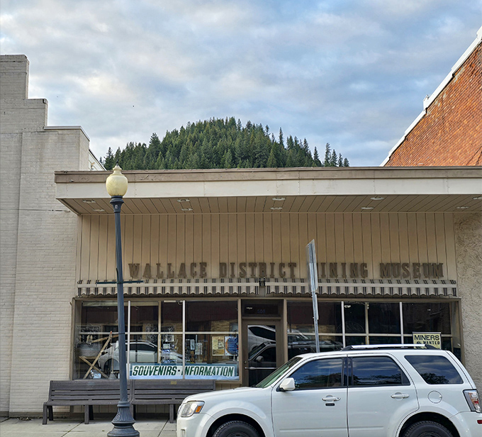 The Wallace District Mining Museum stands ready to transport visitors back to the days when silver was king and miners were the town's royalty.