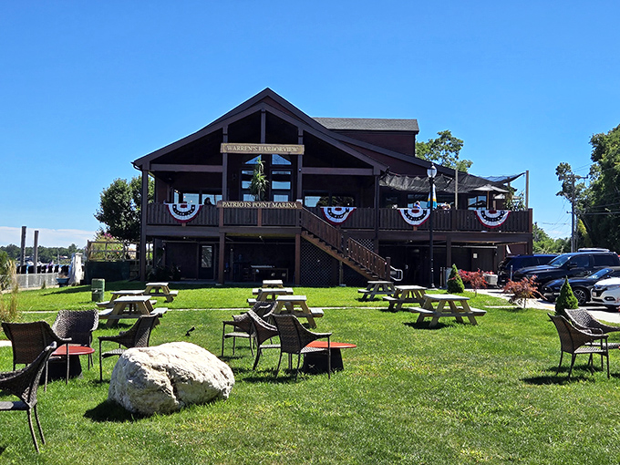 Warren's Harborview serves up seafood with a side of spectacular water views &ndash; those picnic tables have witnessed countless perfect summer meals.