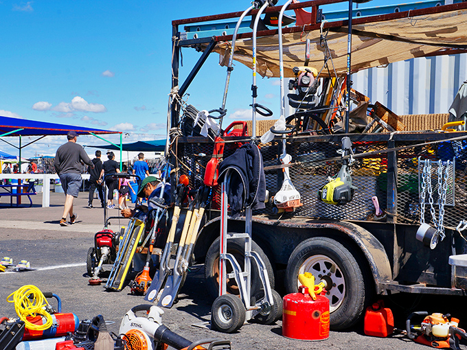 Tool time treasure trove! One person's garage cleanout becomes another's weekend project solution&mdash;all at prices that won't break your budget.