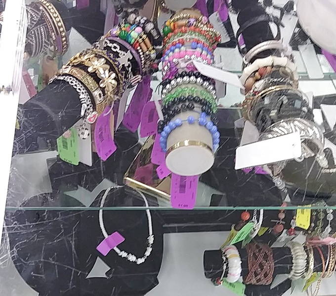 Bracelet bonanza! Accessories that once adorned other wrists now await their second act on yours.
