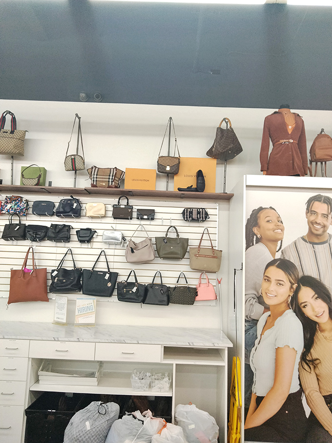 Designer handbags living their second chapter at first-chapter prices. That Louis Vuitton has stories to tell!