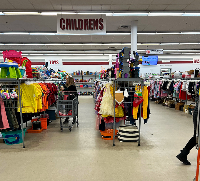 Childhood joy doesn't need a hefty price tag. The children's section bursts with colorful possibilities for parents who understand kids outgrow everything in minutes.