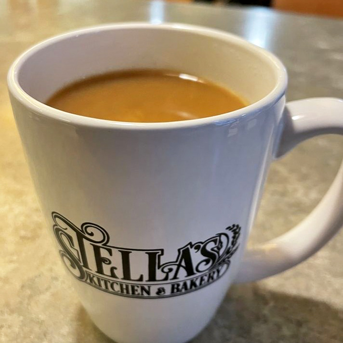 This isn't just coffee&mdash;it's morning motivation in ceramic form, keeping Billings running one sip at a time.