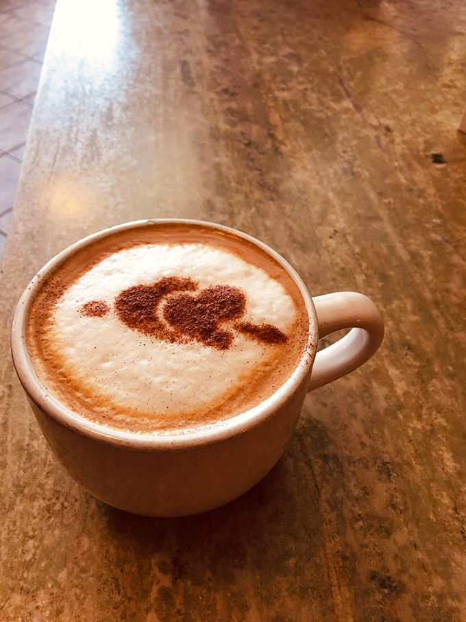 Coffee with heart&mdash;literally&mdash;because sometimes the barista knows exactly what you need before your first sip.