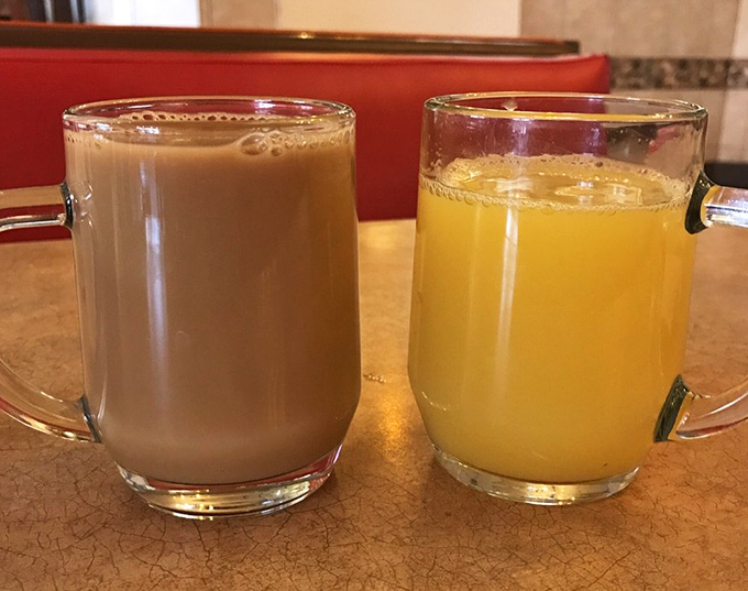 Coffee and fresh orange juice&mdash;the dynamic duo of breakfast beverages. One wakes you up, the other convinces you that you're being healthy despite ordering those sweet rolls.