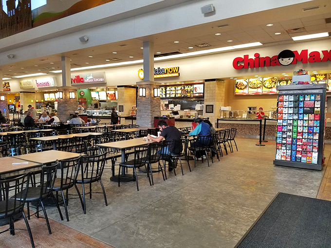 The strategic refueling station &ndash; where shopping marathoners gather to replenish before tackling the next round of retail adventures.