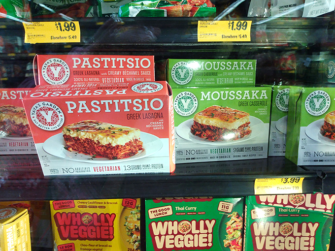 Frozen Mediterranean feasts waiting to transport your taste buds across the ocean. Who needs a passport when you have pastitsio?