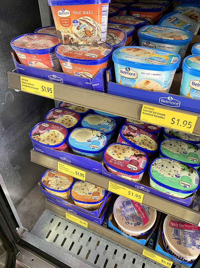 Ice cream heaven doesn't have to cost a fortune. Belmont's flavors rival the fancy brands, but leave enough change for seconds&mdash;and maybe thirds.