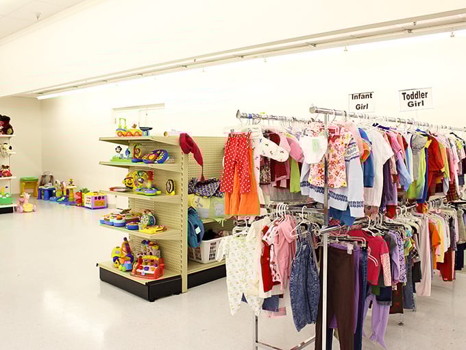 Tiny fashions at tiny prices &ndash; where parents can outfit growing children without the growing pains in their bank accounts.