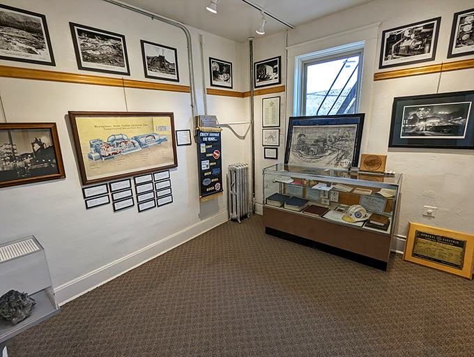 Inside the museum, Helper's past comes alive through carefully curated artifacts. History isn't dusty here &ndash; it's lovingly preserved.