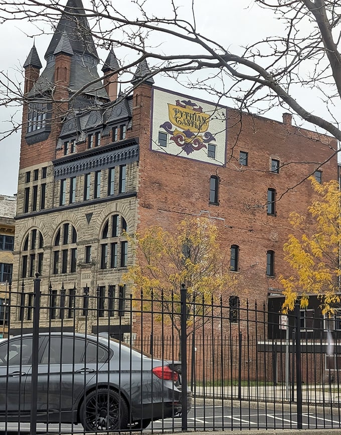 Even the parking lot can't diminish the grandeur &ndash; that's how you know it's the real deal, folks.