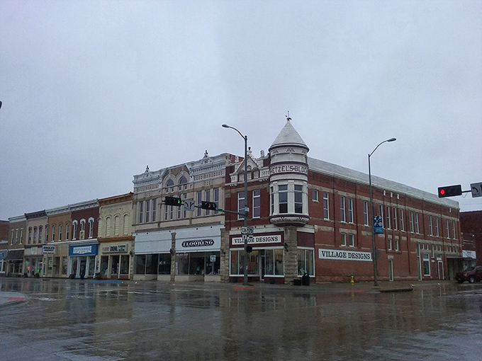 Auburn's classic main street could be from a movie set, but the affordable living is the real star of the show.