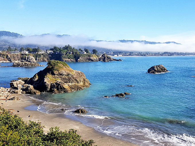 Brookings' breathtaking coastline comes with the bonus of Oregon's mildest climate&mdash;nature's retirement gift.