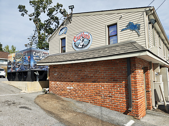 That sign promises authentic Maryland experiences &ndash; where crab feasts happen just feet from working watermen.