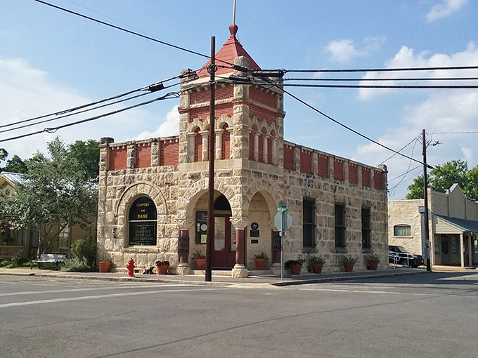 Comfort's historic limestone buildings house modern businesses with old-fashioned service&mdash;and those colorful rental bikes are calling your name.