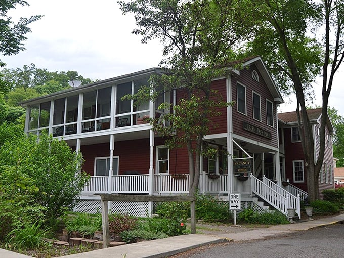 Riverside perfection: Every building here earned its place on America's most prestigious historic registry.