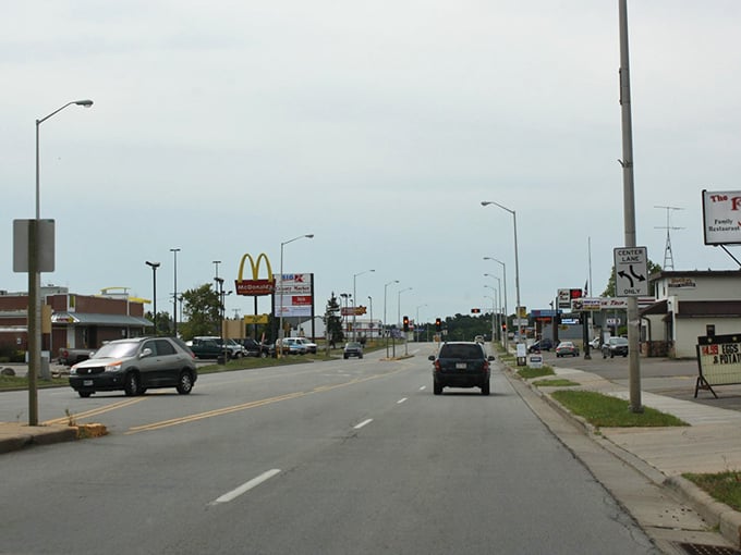 Medford's main drag offers small-town necessities without big-city prices&mdash;a retiree's dream come true.