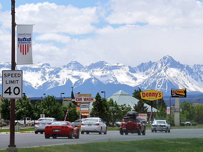 Montrose offers stunning mountain views and affordable living—a combination rarely found in Colorado's more expensive resort towns.
