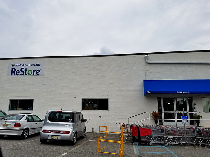 That modern exterior houses old-school values: quality furniture at prices that actually make sense.