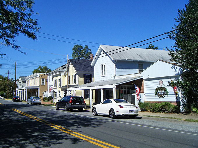 Oxford's colorful historic homes line quiet streets where Social Security checks go further than in Maryland's pricier communities.