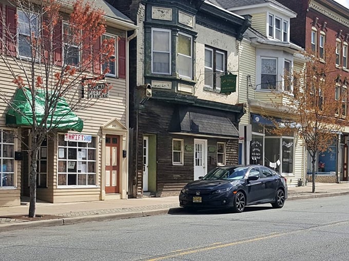 Phillipsburg's historic downtown maintains its small-town character with buildings that have stood for generations.