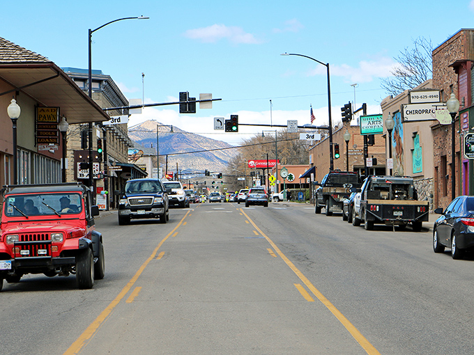 Rifle offers lovely mountain views right off Main Street. Stop by to see the unique mix of businesses and scenery!