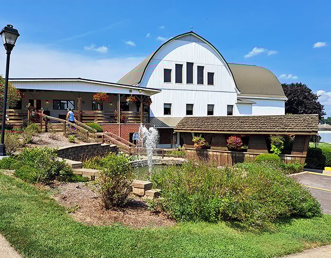 The Barn Restaurant lives up to its name with authentic farm architecture that houses food worth traveling country roads to find.