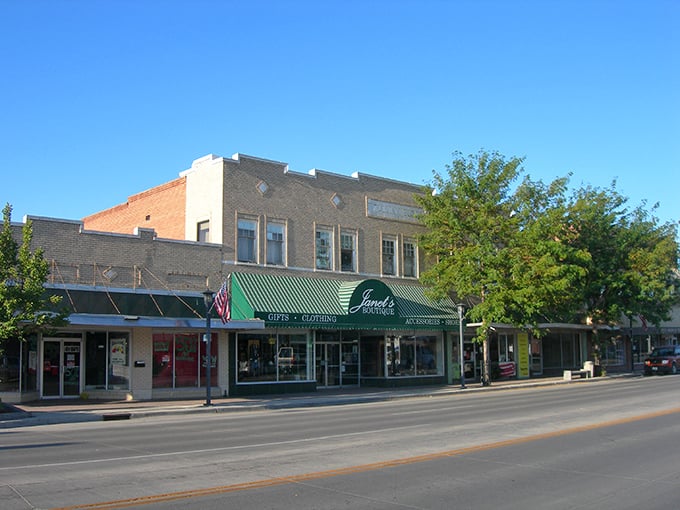 Janet's Boutique anchors Worland's main street &ndash; small town shopping with personal service you can't find online.