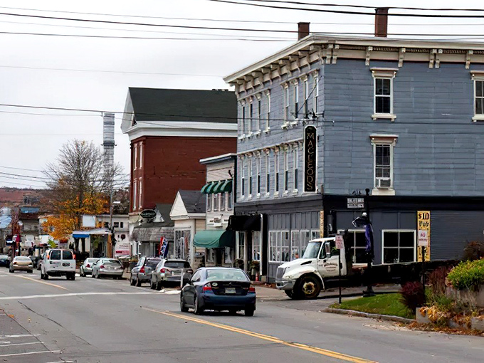 Bucksport's downtown offers a blend of historic buildings and practical amenities&mdash;small-town living with everything you need.