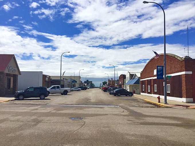 Blue skies over Cooperstown's main street &ndash; almost as uplifting as discovering what your housing budget can buy here.