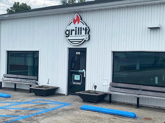 That straightforward exterior promises no-nonsense BBQ where quality ingredients meet patient smoking techniques and create pure magic.