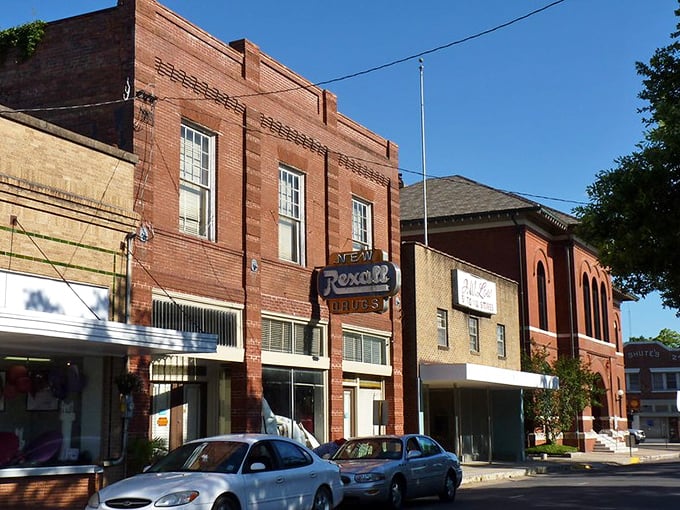 Opelousas' historic downtown maintains its authentic character. Those brick buildings have witnessed centuries of Cajun culture and affordable living.