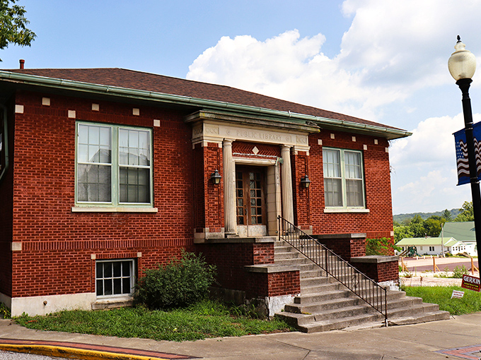 The historic brick library in Paoli has been nourishing minds long before the internet made information instant but overwhelming.